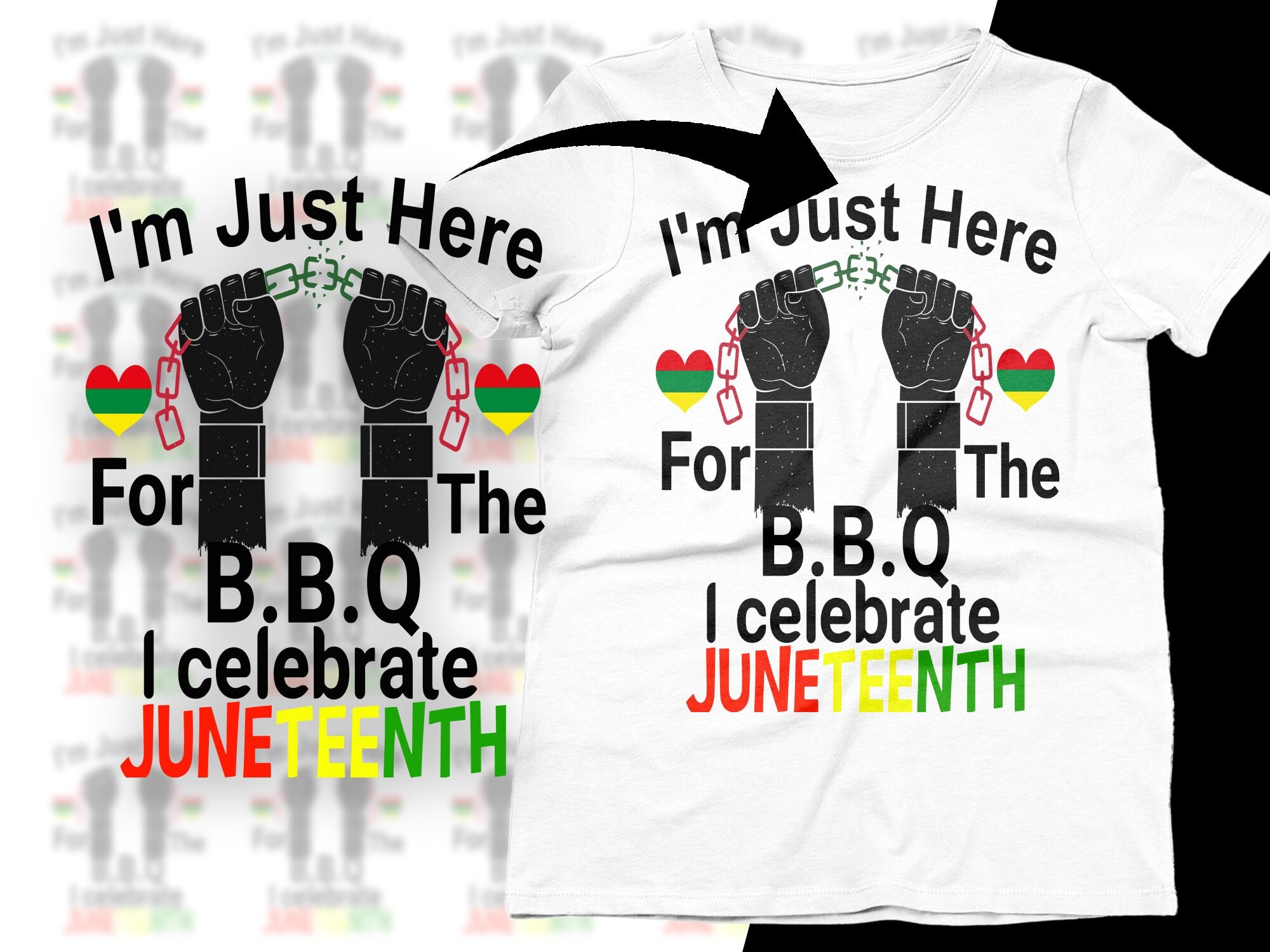 Funny Juneteenth 4th of July Svg Png I Celebrate Juneteenth - Etsy