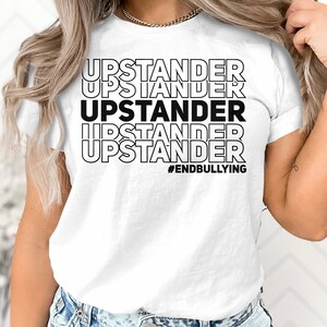 Unity Day Svg Png, Upstander End Bullying Svg Png, Anti Bullying Svg ...