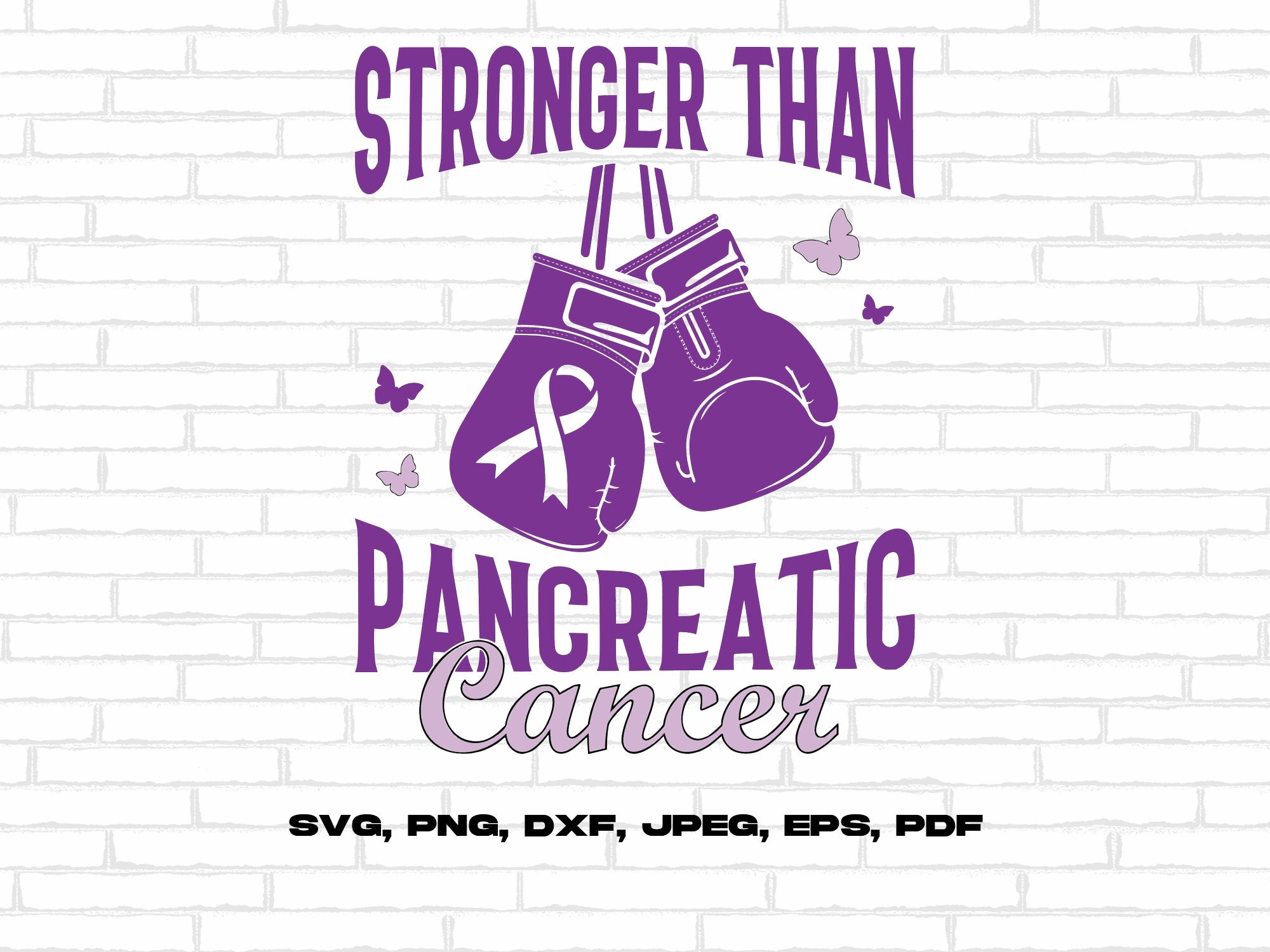 Pancreatic Cancer Warrior Survivor Svg Png Stronger Than - Etsy UK