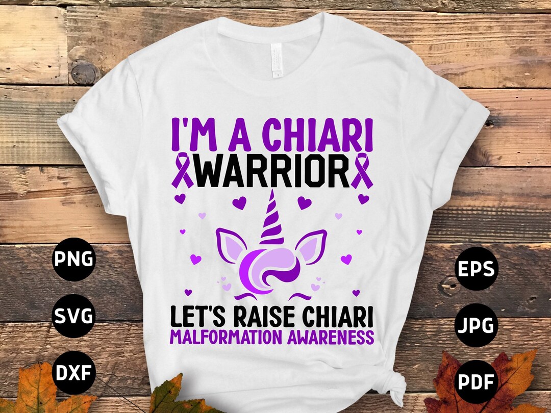 Chiari Malformation Awareness Svg Png, I'm a Chiari Warrior Svg, Chiari ...