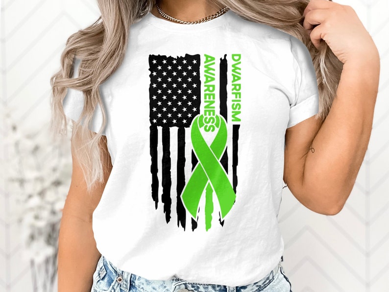 Dwarfism Awareness Svg Png, Dwarfism Flag Svg, Green Ribbon Svg Cricut ...