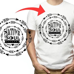 Native American Heritage Month Svg Png, Native Soul Svg Cricut ...