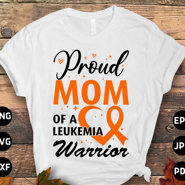 Leukemia Mom Warrior Svg - Etsy