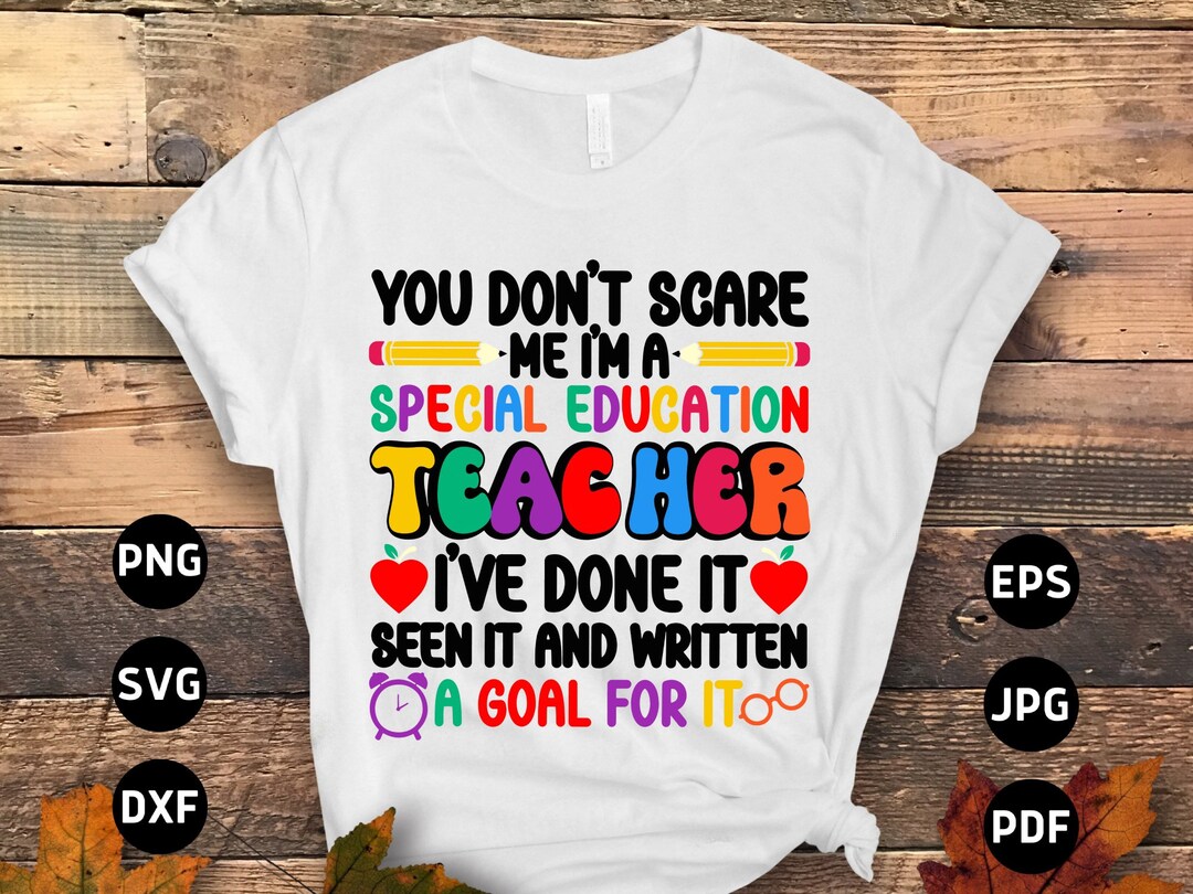 Special Education Teacher Svg, Special Ed Teacher Svg Png, Sped Teacher ...