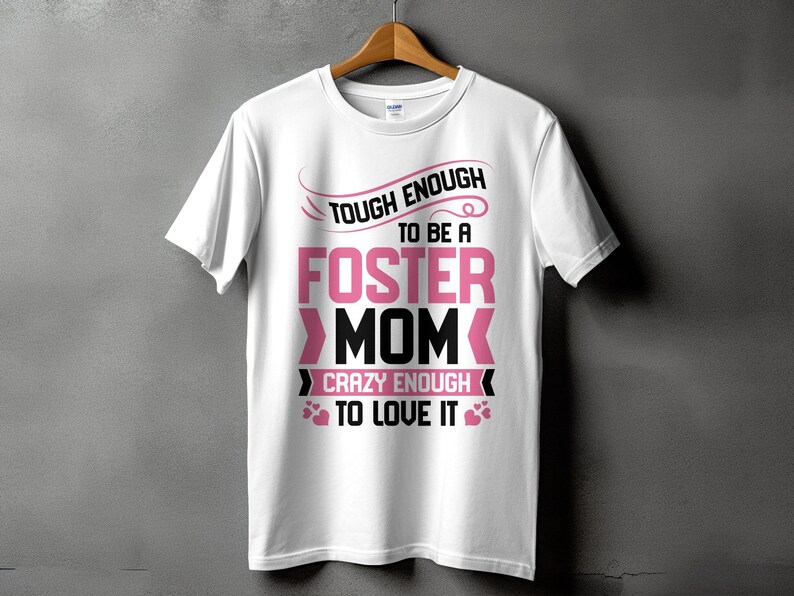 Foster Mom Svg, Foster Care Svg Png, Tough Enough to Be a Foster Mom ...