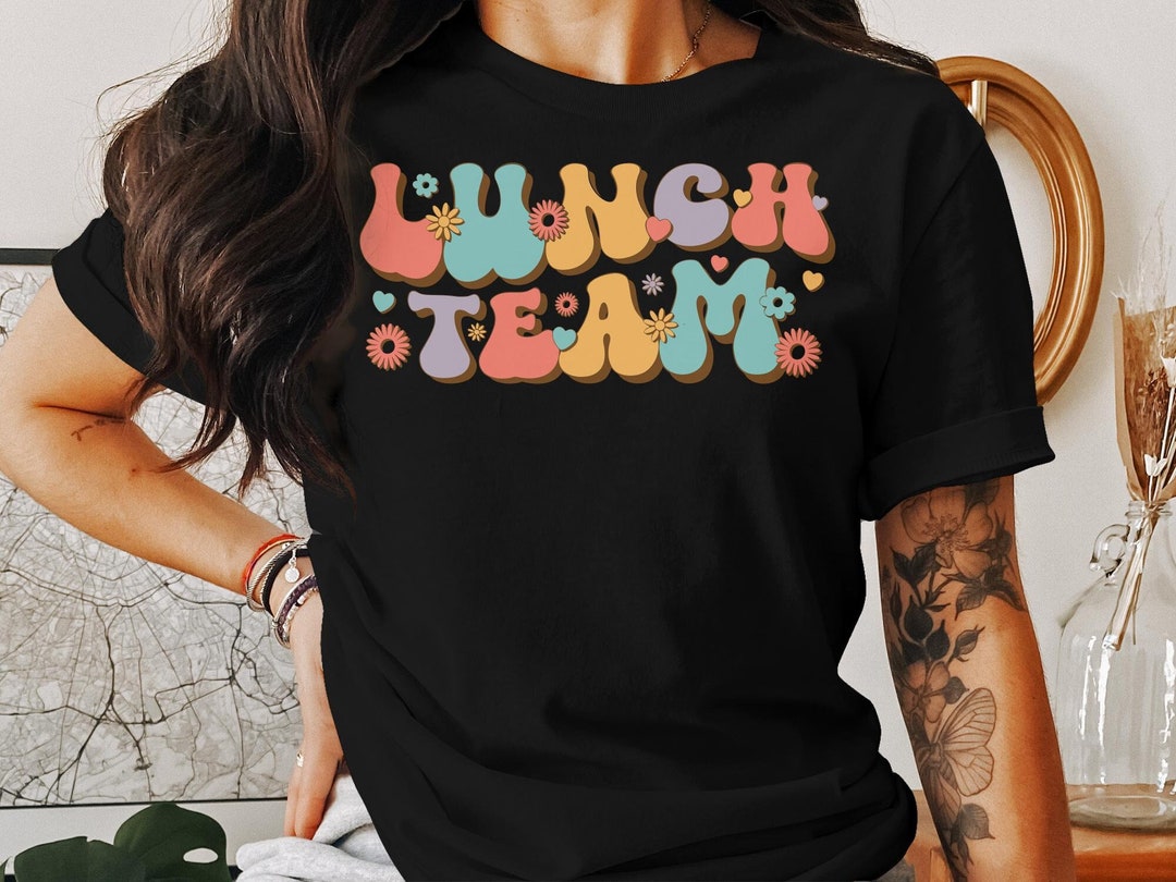 Retro Lunch Team Svg Png, Back to School SVG, Cafeteria Worker Svg, 1st ...