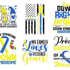 Down Syndrome Awareness Svg Bundle, Down Syndrome Awareness Png Bundle ...
