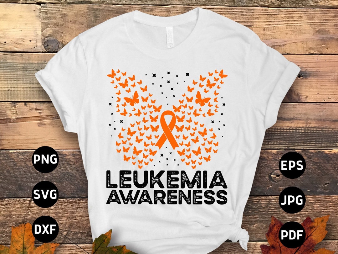 Leukemia Awareness Svg Png, Leukemia Butterfly Svg, Leukemia Cancer ...