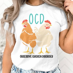 OCD Awareness Svg Png, Obsessive Chicken Disorder Svg, Obsessive ...