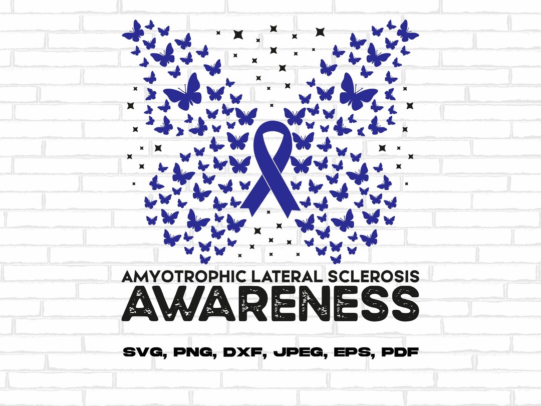 ALS Awareness Svg Png, Amyotrophic Lateral Sclerosis Awareness Svg ...