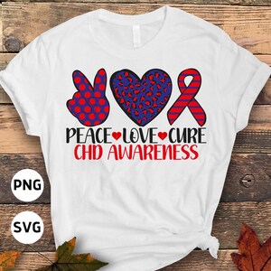 CHD Awareness Svg Png Bundle, CHD Svg Cricut, CHD Png Sublimation ...