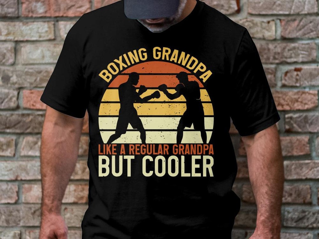 Boxing Svg Png, Boxing Grandpa Like a Regular Grandpa but Cooler Svg ...