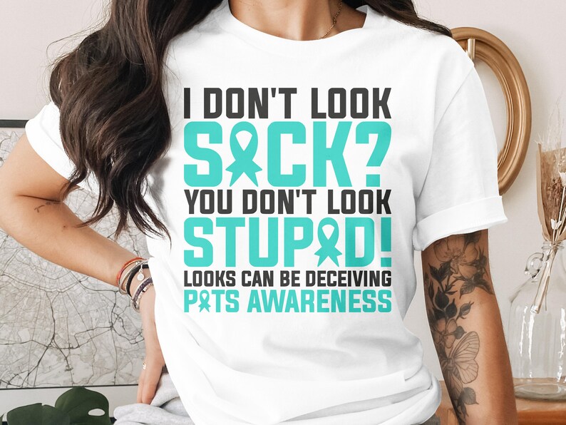POTS Awareness Svg Png, Looks Can Be Deceiving Svg, POTS Syndrome Svg ...