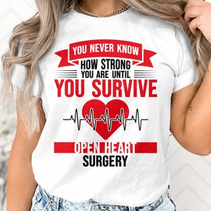 Survive Open Heart Surgery Svg Png, Bypass Survivor Svg, Heart Surgery ...