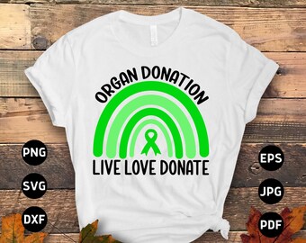 Donate Life SVG/PNG - Etsy