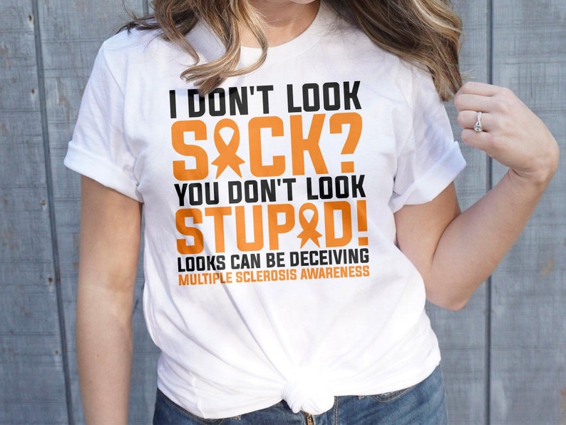 Multiple Sclerosis Awareness Svg Png, Looks Can Be Deceiving Svg ...