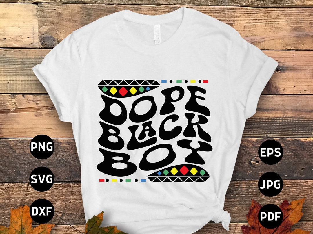 Dope Black Boy Svg Png, Black History Month Svg, Afro African American ...