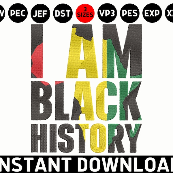 African American Embroidery Files - Etsy