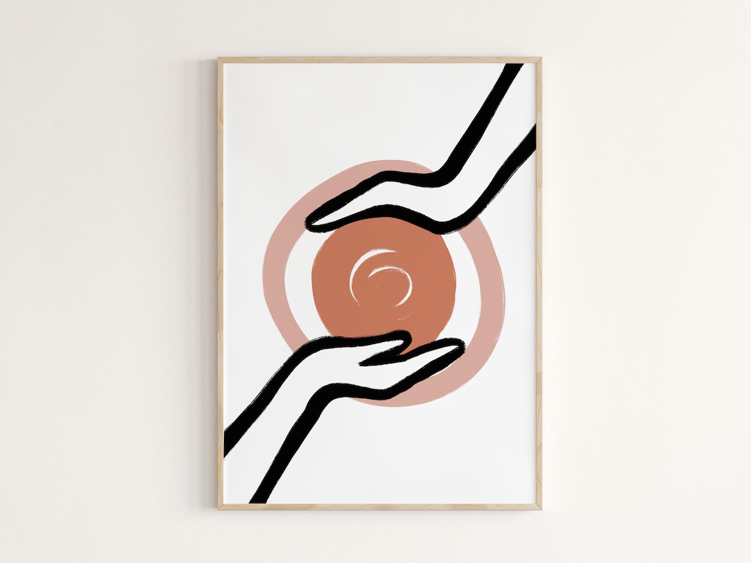 Wall Art: Mindfulness Print, Printable Self Care Poster, Mental Health ...