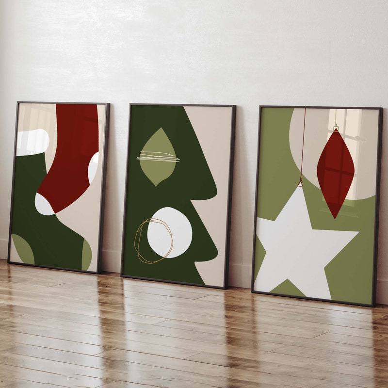 Abstract Christmas - Etsy