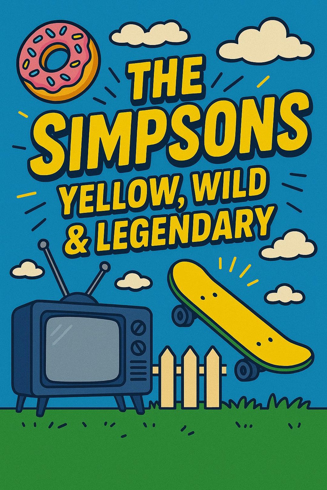 Simpsons Cartoon Trivia| Printable Digital Download | Retro Party Game ...