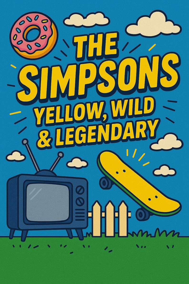 Simpsons Cartoon Trivia| Printable Digital Download | Retro Party Game ...