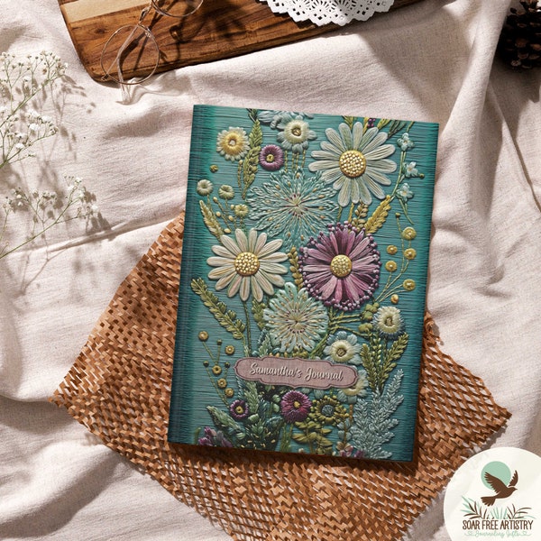 Floral Journal - Etsy