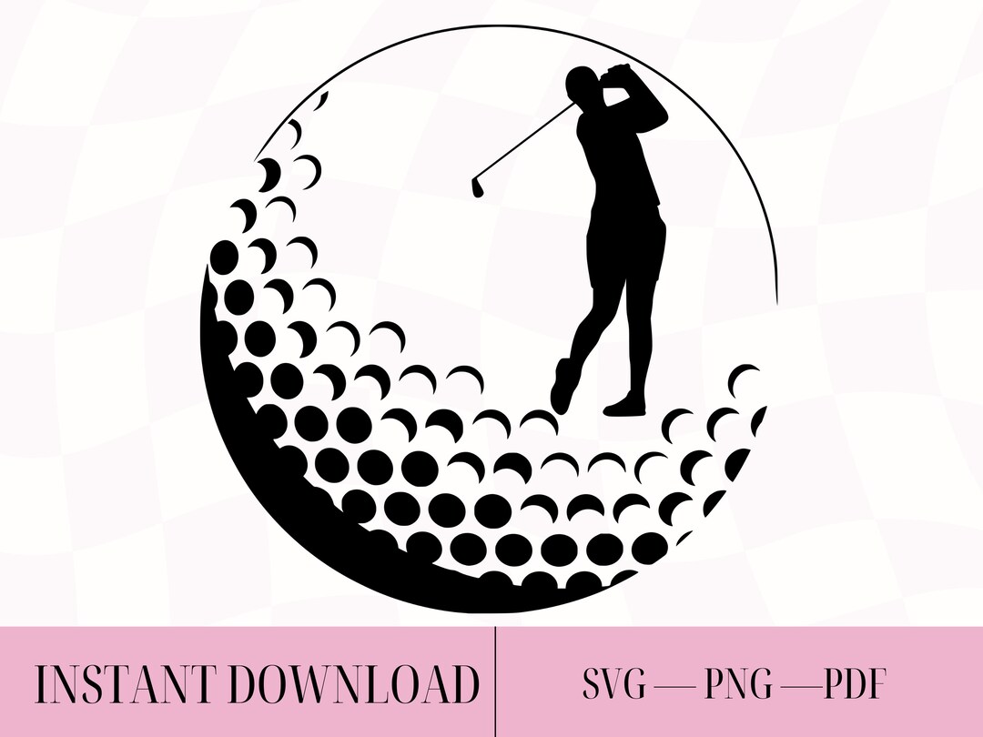 Golf SVG PNG PDF, Golf Ball Svg Png, Golf Club Svg, Cricut, Golfer Svg ...