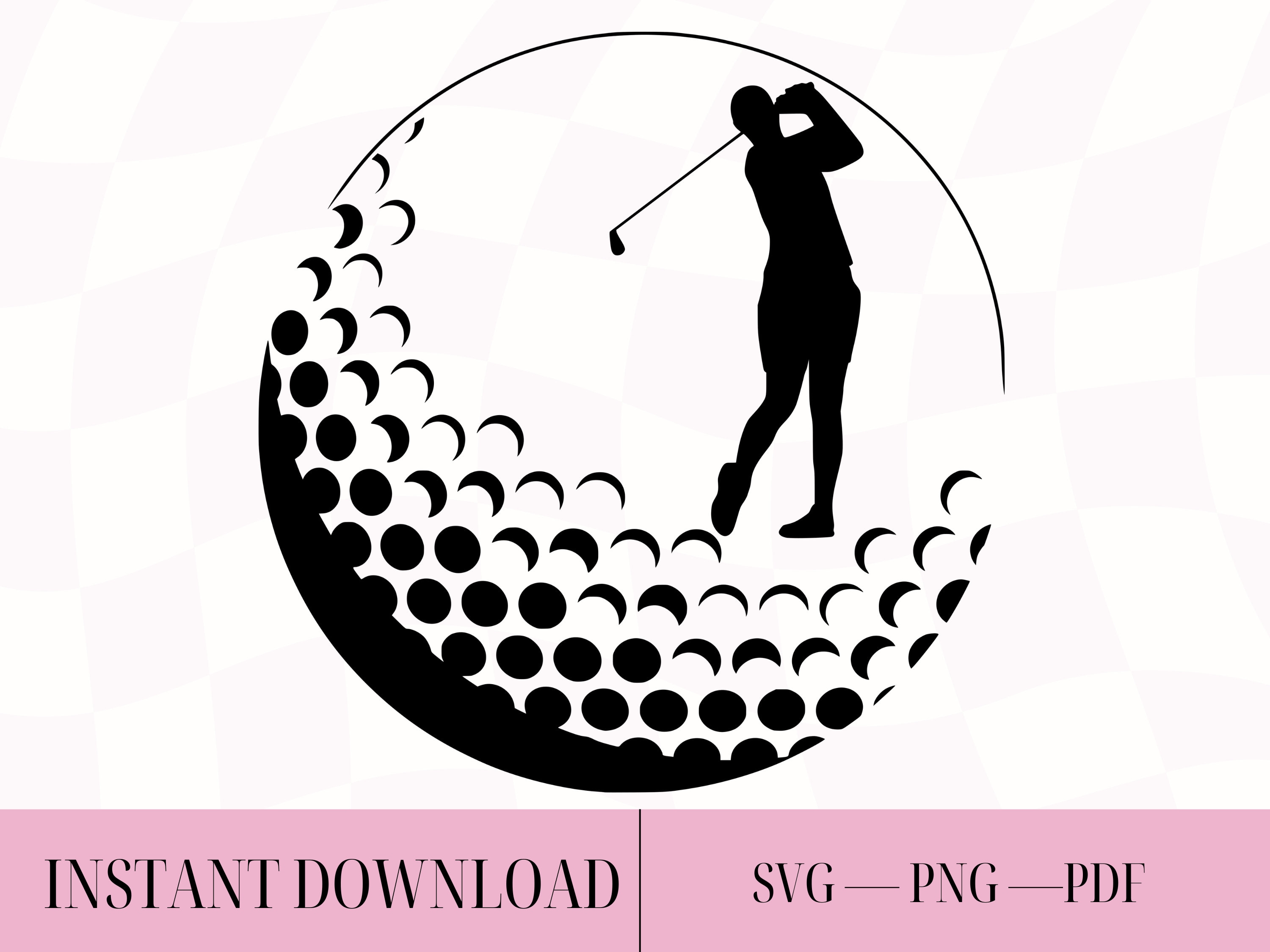 Golf SVG PNG PDF, Golf Ball Svg Png, Golf Club Svg, Cricut, Golfer Svg ...