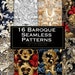 Baroque Inspired regal Elegance Seamless Pattern, Seamless File ...