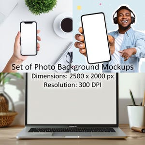 Elevate Your Designs: Premium Mockups With Cellphones and Computers ...