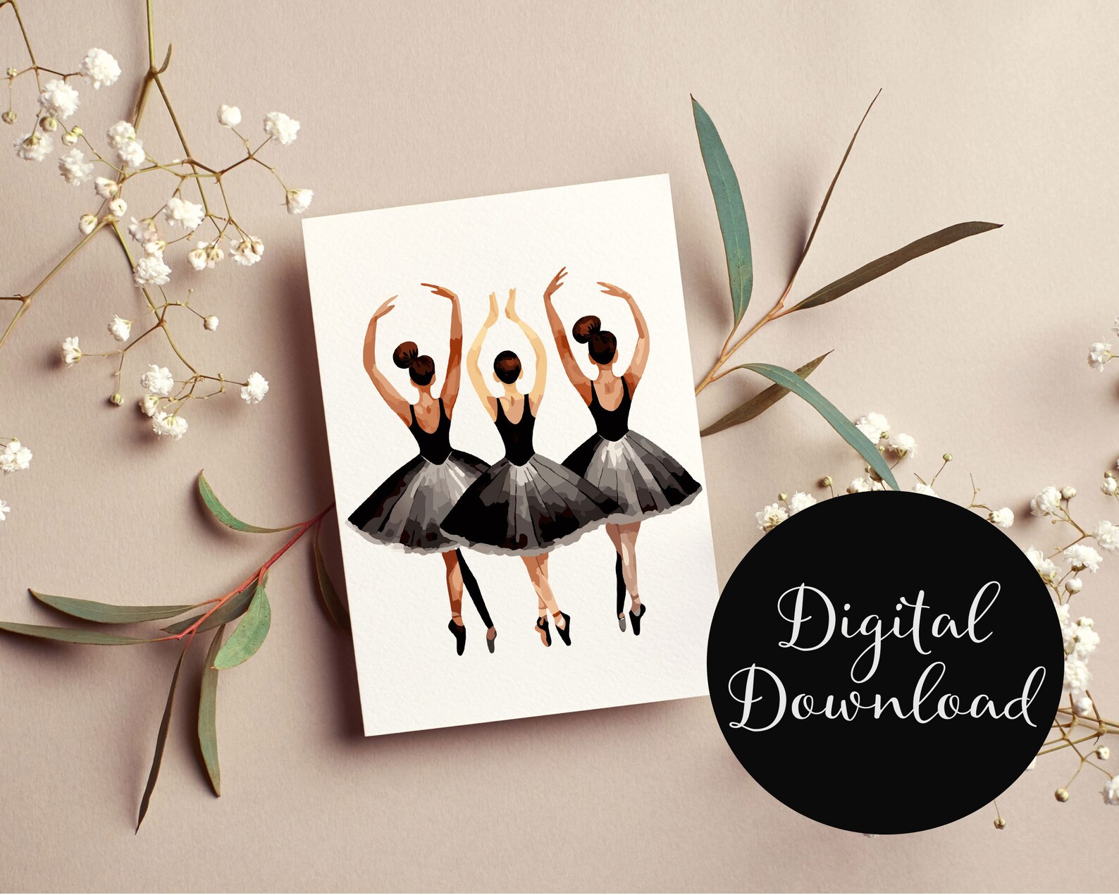 Watercolor Ballerina Clipart for Your Artistic Projects Watercolor ...