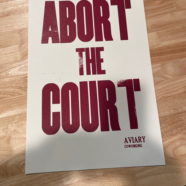 Letterpress Posters - Etsy