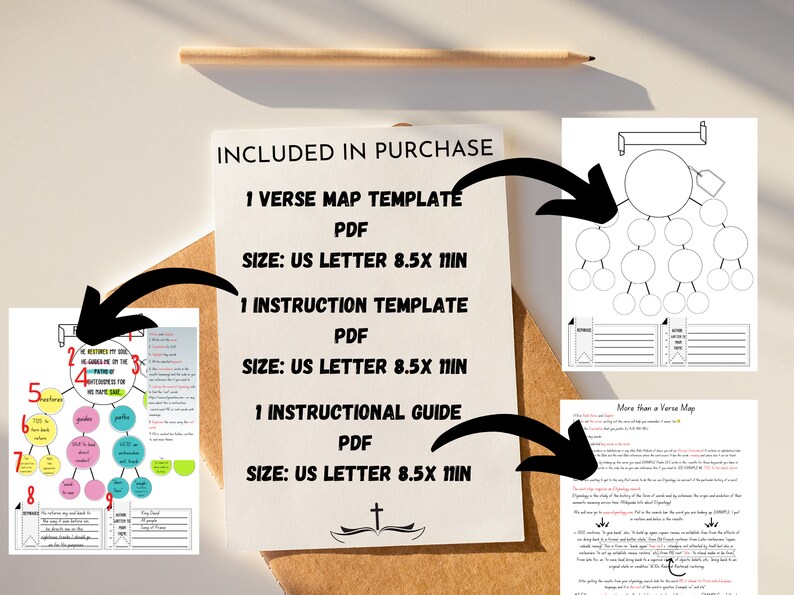 Verse Mapping, Verse Mapping Template, Verse Mapping Guide With Full ...
