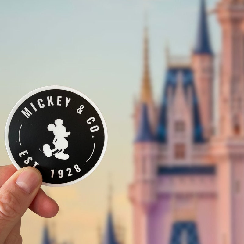 Mickey Stickers - Etsy