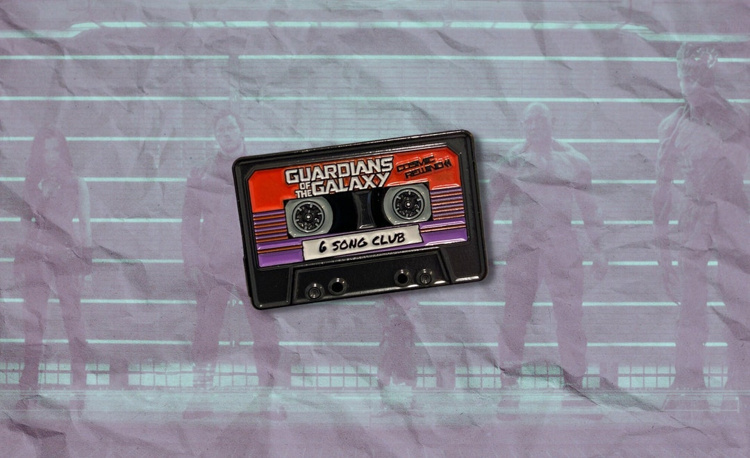 Guardians of the Galaxy Cosmic Rewind Inspired Trading Pin: the 6 Track ...