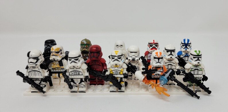 Starwars 14 Trooper Assortment Minifigs - Etsy