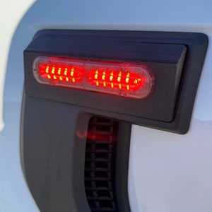 Whelen® Ion T-series Lighthead Mount - Fender Vent Badge (pair) for ...