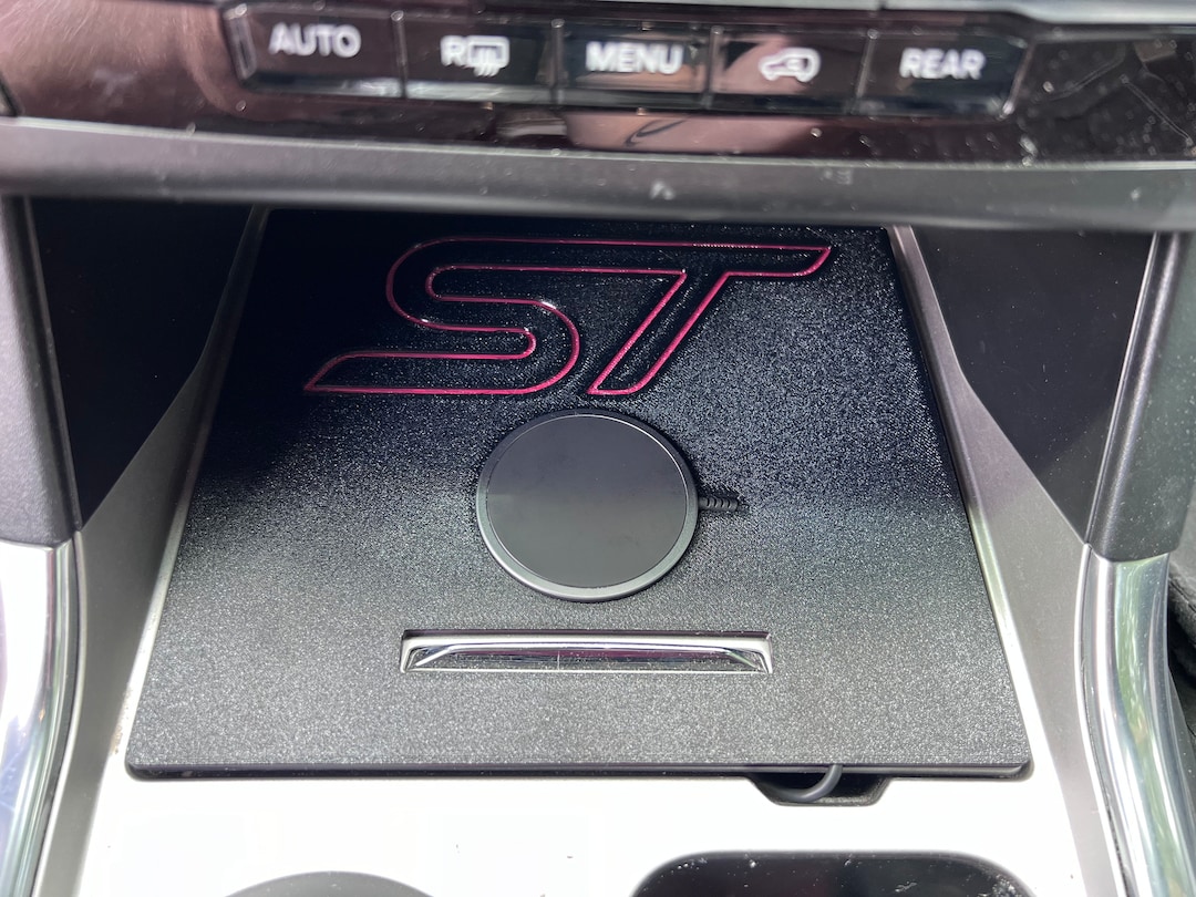 Magsafe Wireless Charger Mount / Console Door Cover for 2020-2024 Ford ...