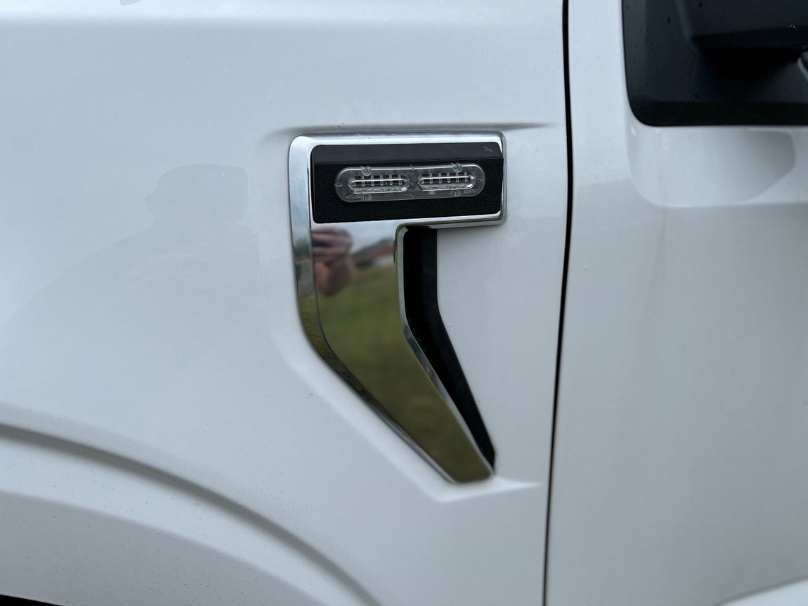 Whelen® Ion T-series Lighthead Mount - Fender Vent Badge (pair) for ...