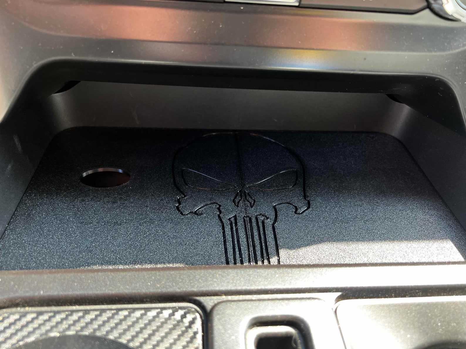 Punisher Skull Front Cubby Cover for 2021 Ford® F150 - Etsy