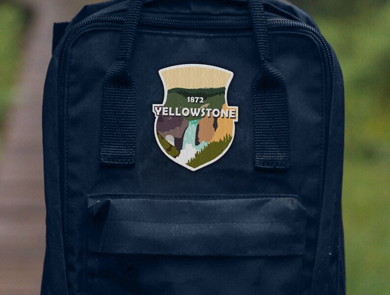 Yellowstone National Park Patch - Etsy