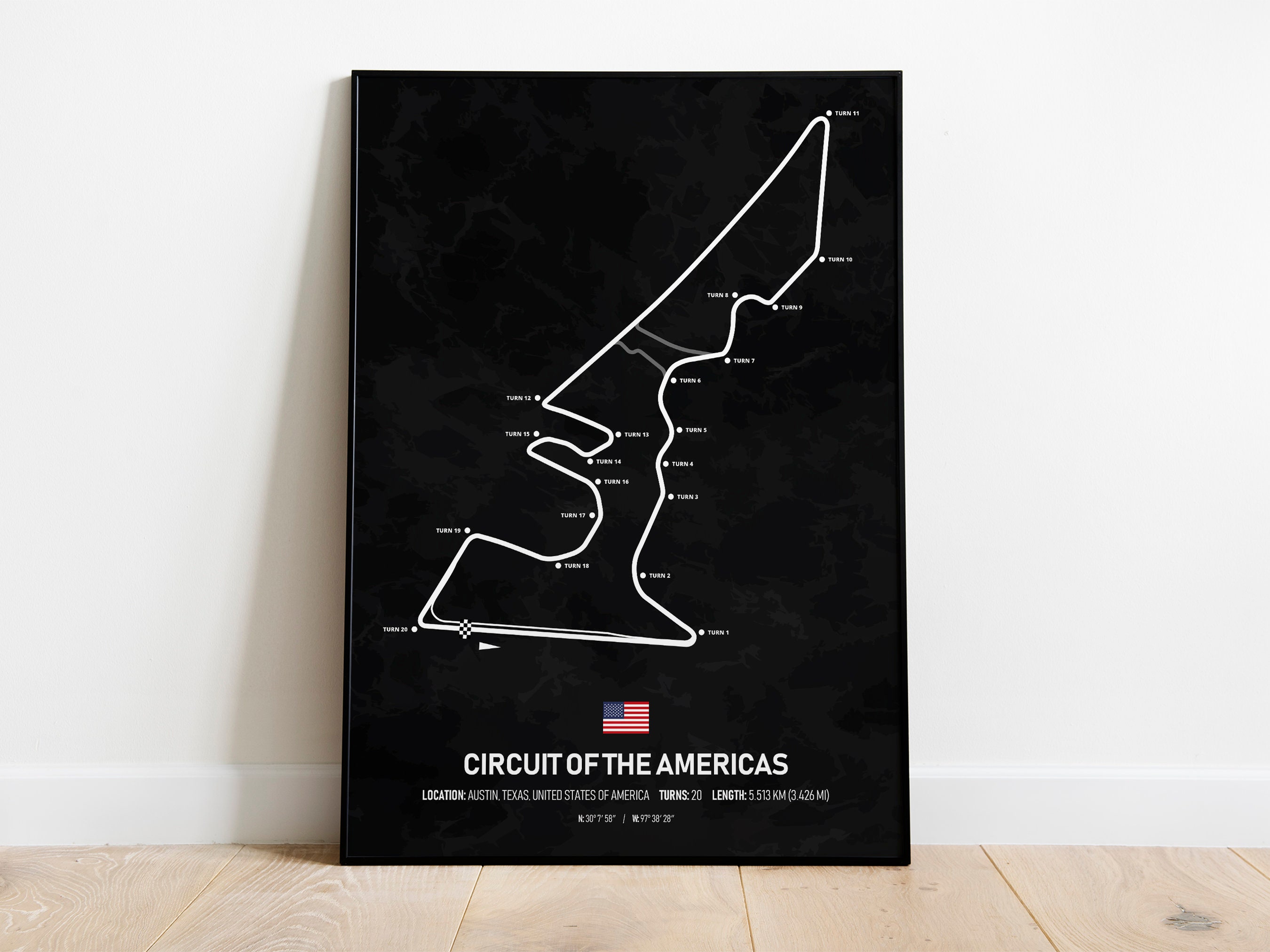 F1 Circuit of the Americas Poster - Austin, United States of America ...