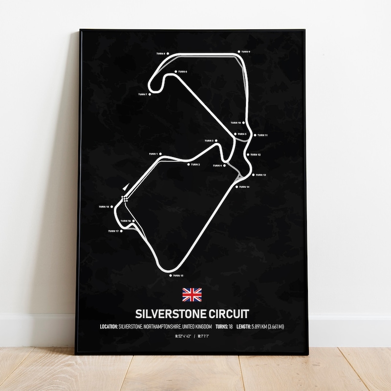 F1 Track Wall Art - Etsy