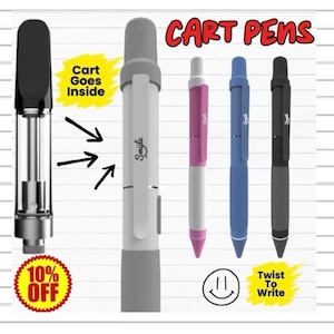 Dual-function School Work Lowkey Penjamin Cart Pen Battery With Charger ...