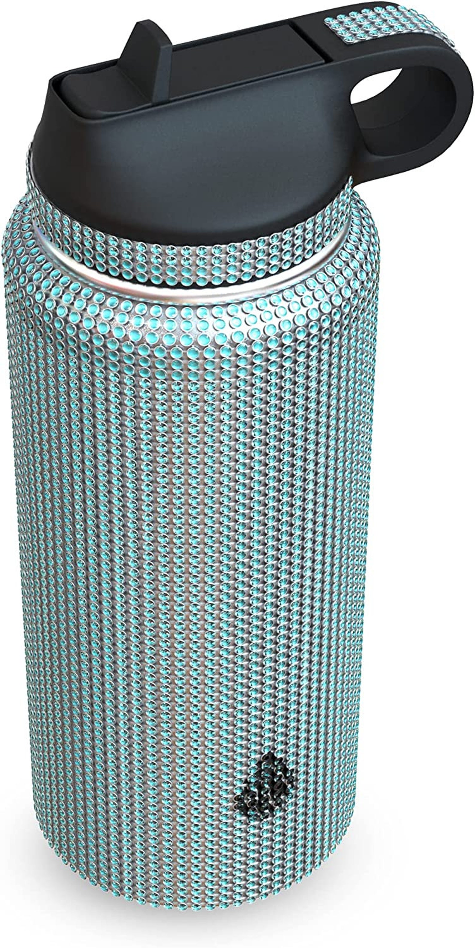 PANI Bottle Double Wall Insulated Stainless Steel Water Bottle W/ Straw ...