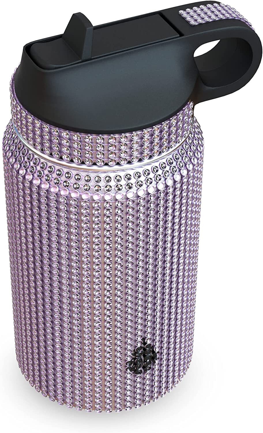 PANI Bottle Double Wall Insulated Stainless Steel Water Bottle W/ Straw ...