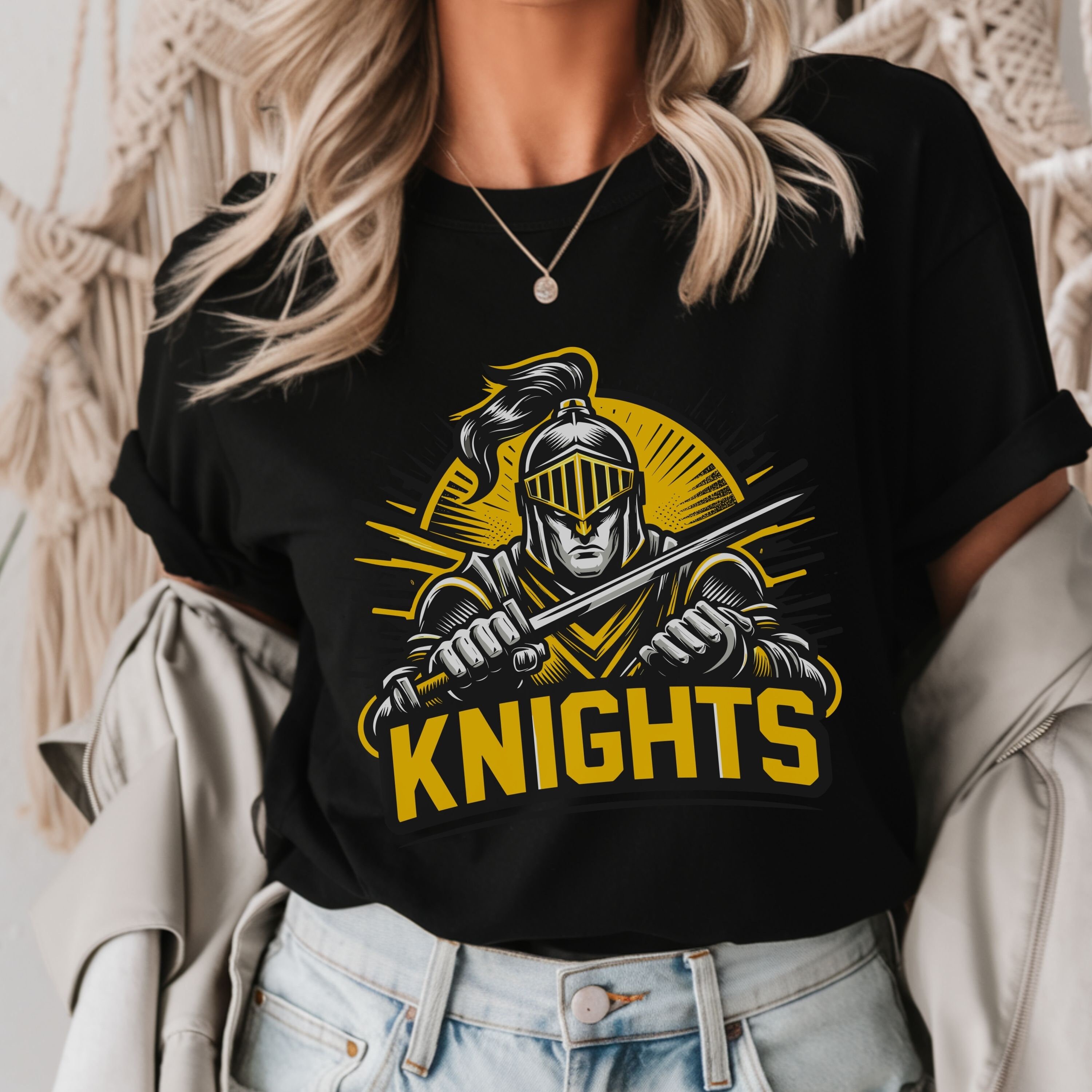 Knights Mascot SVG: School Spirit Design (digital Download) - Etsy