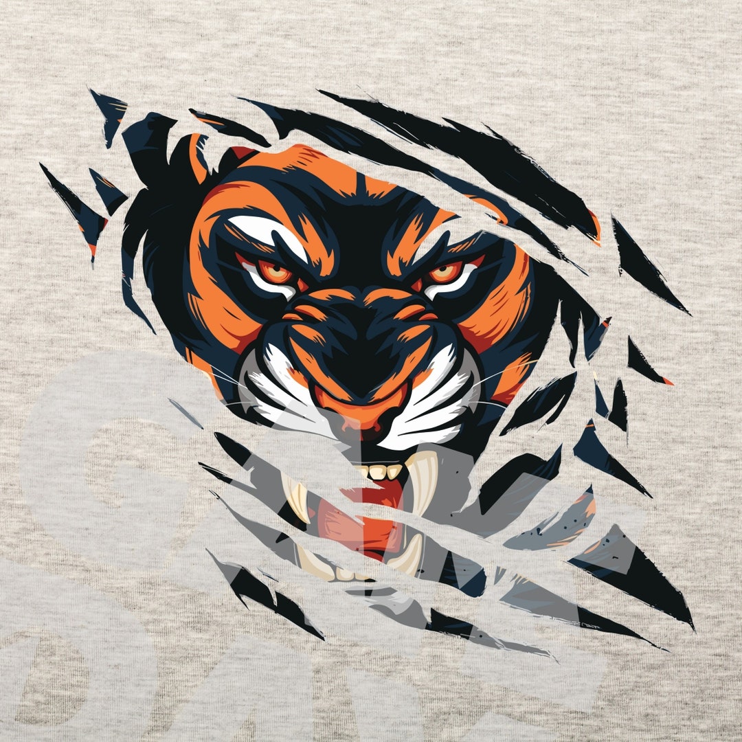 Angry Lion Torn Rip Png Lion Scratch Png Lion Tearing Through Shirt ...