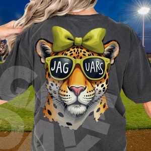 Coquette Jaguars Mascot PNG: School Spirit Design (digital Download) - Etsy